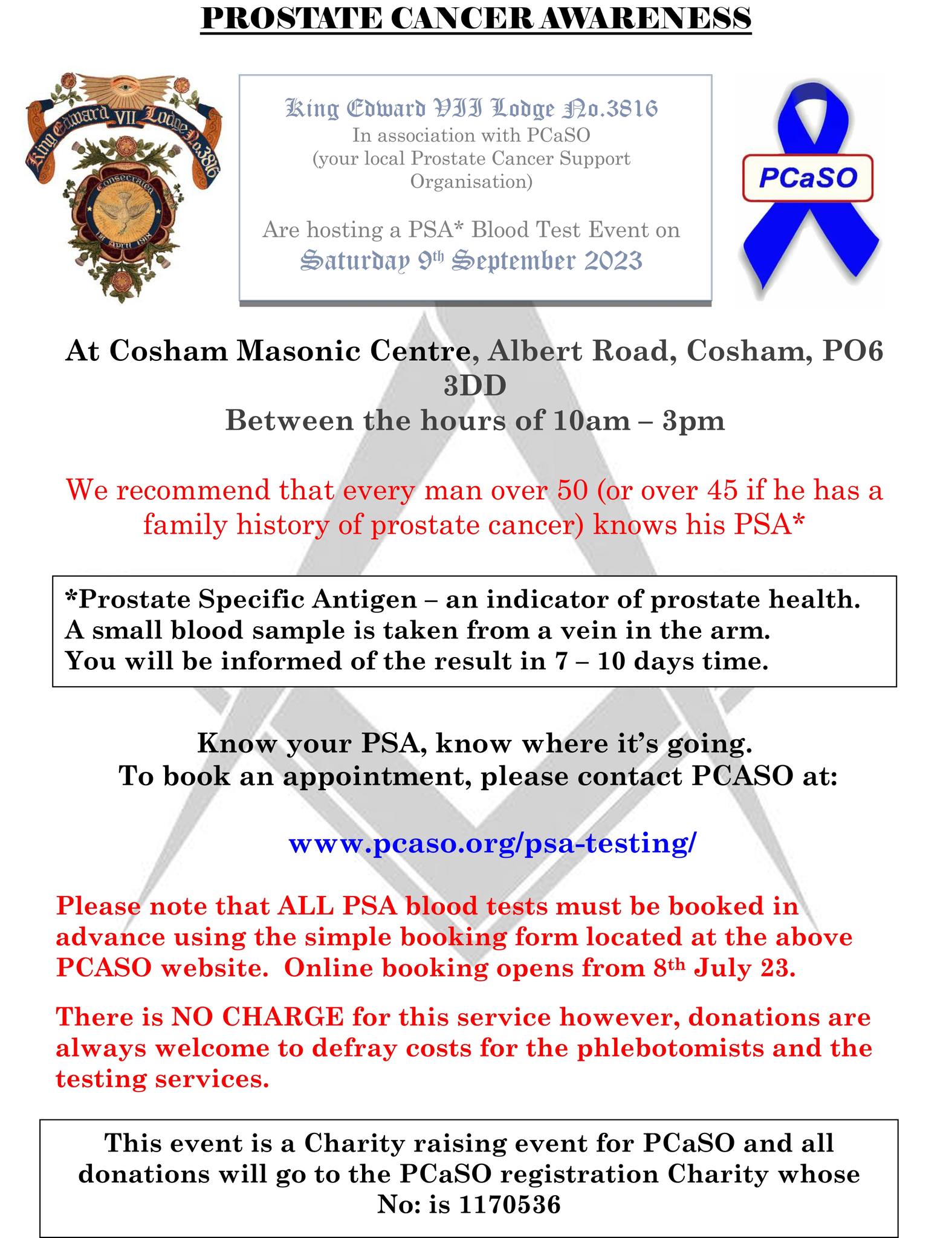 South East Events – The Provincial Grand Lodge of Hampshire & Isle of Wight